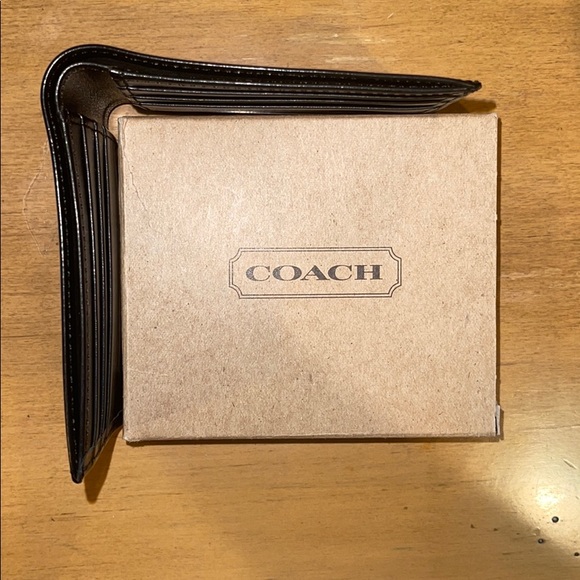 Coach | Other | Coach Water Buffalo Wallet Slim Billfold | Poshmark